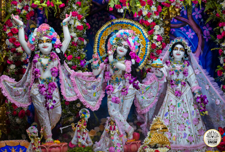 Iskcon Temple Bangalore (Official) : Sri Narasimha Giridhari Mandir